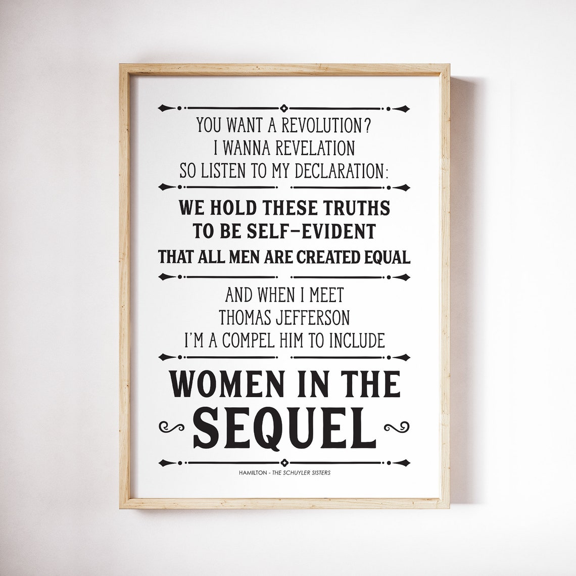 Hamilton Poster Hamilton Musical Alexander Hamilton | Etsy