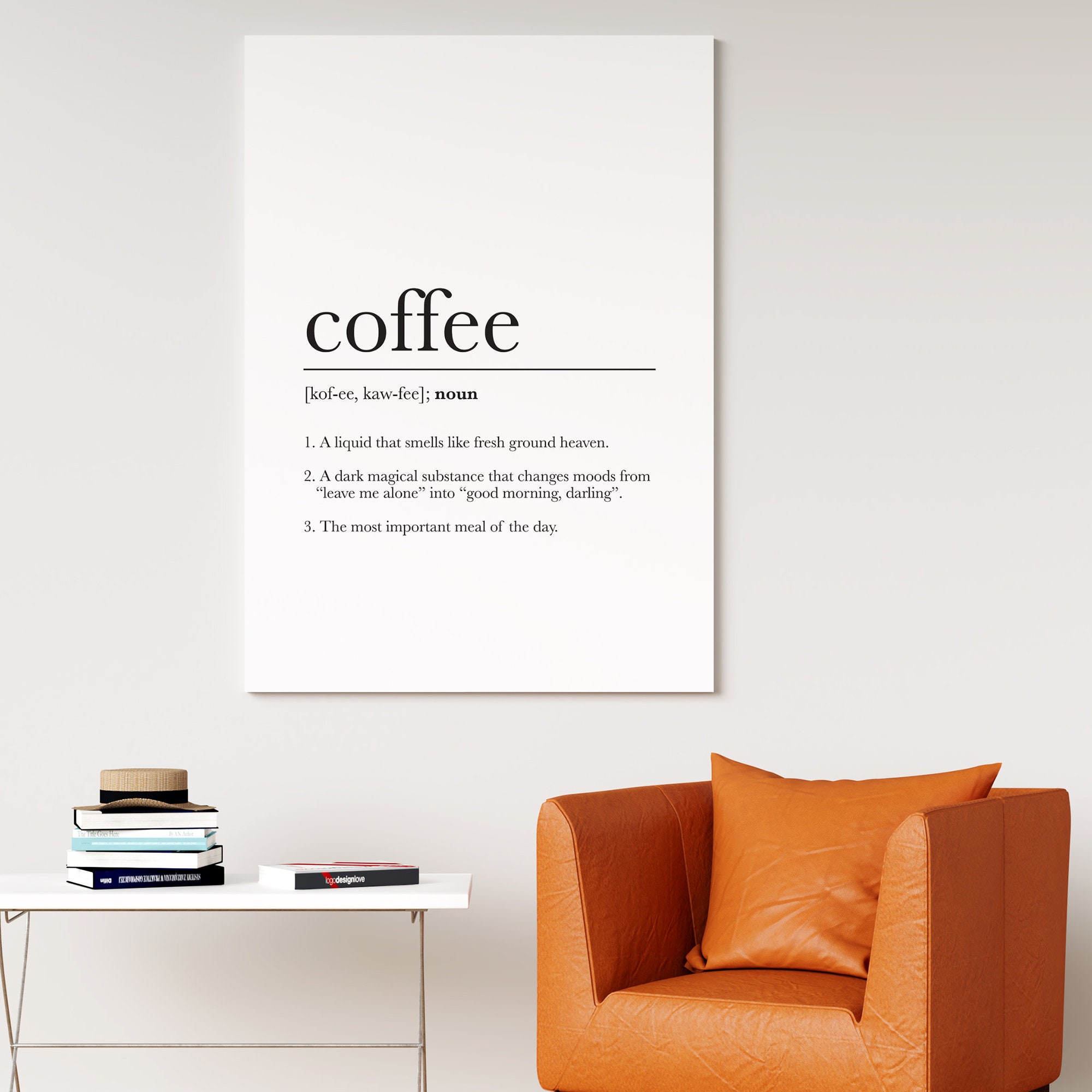 Coffee Definition Printable Wall Art Coffee Print Coffee - Etsy Australia