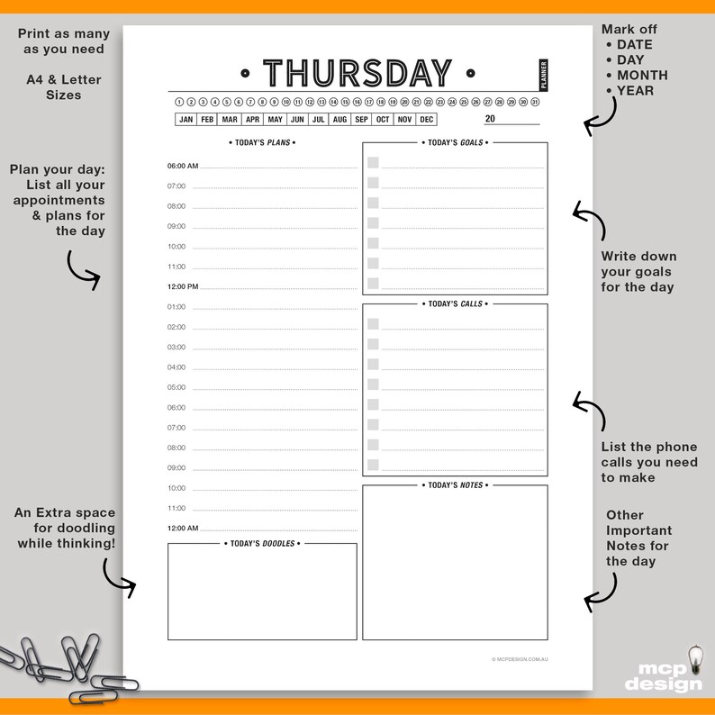 Home Office Organization, Work From Home Schedule, Work Day Planner ...