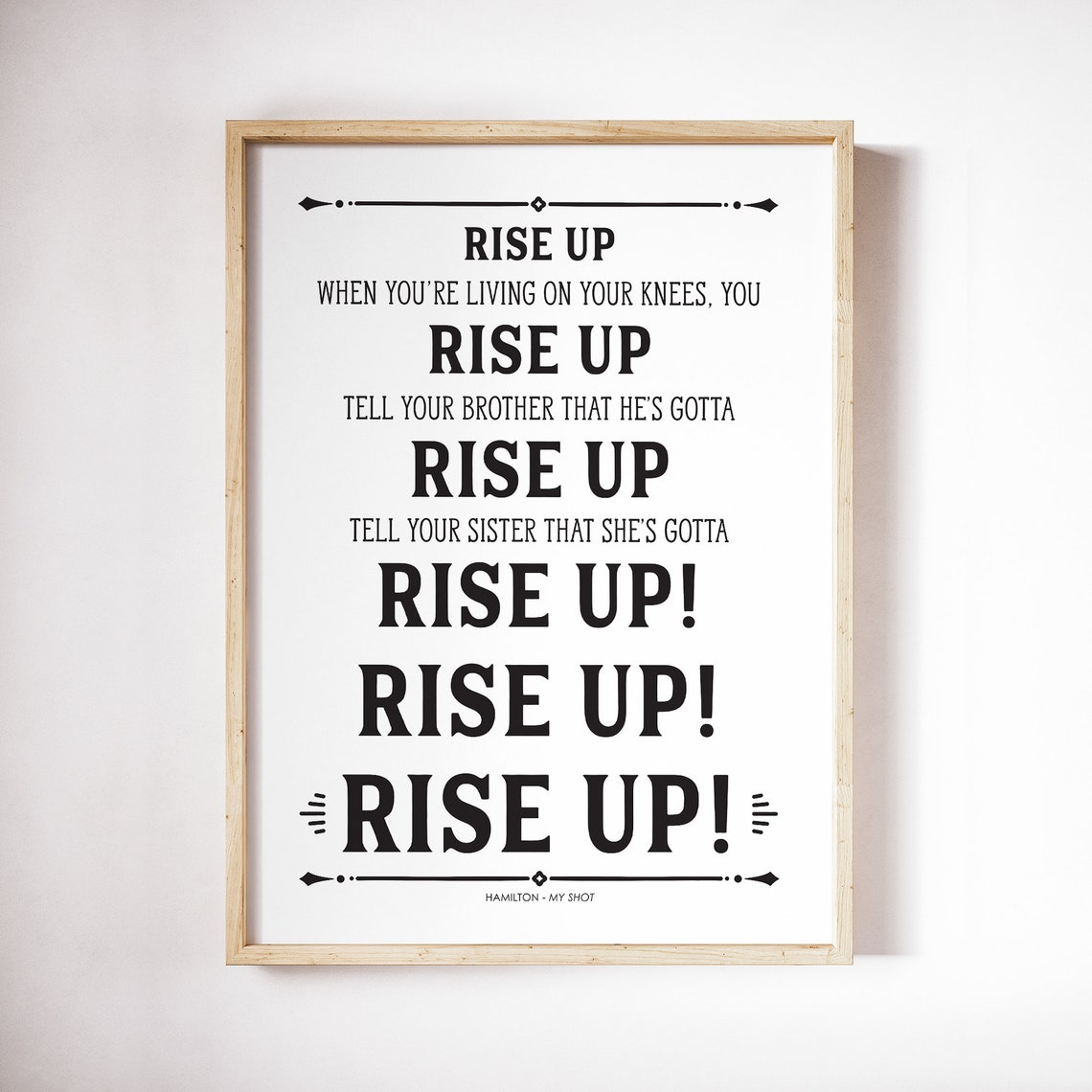 Hamilton Poster Hamilton Musical Alexander Hamilton | Etsy