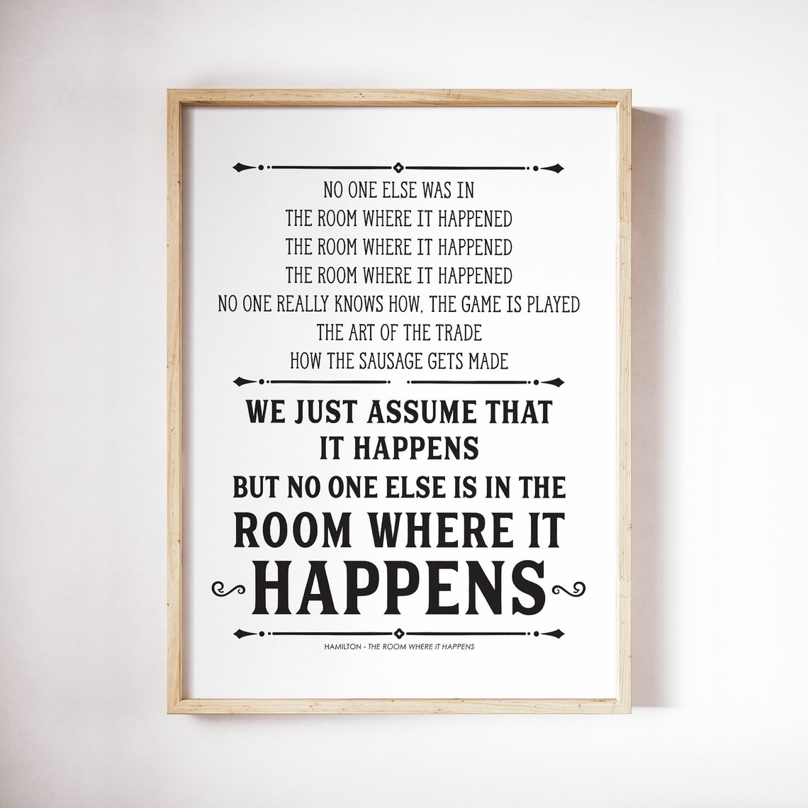 Hamilton Poster Hamilton Musical Alexander Hamilton | Etsy