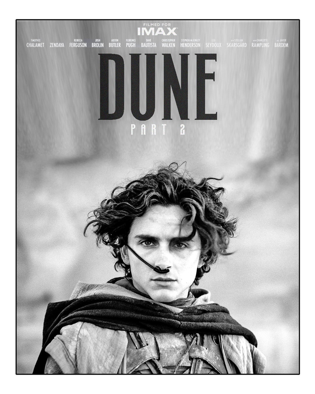 Dune: Part 2 Minimalist Poster - Etsy