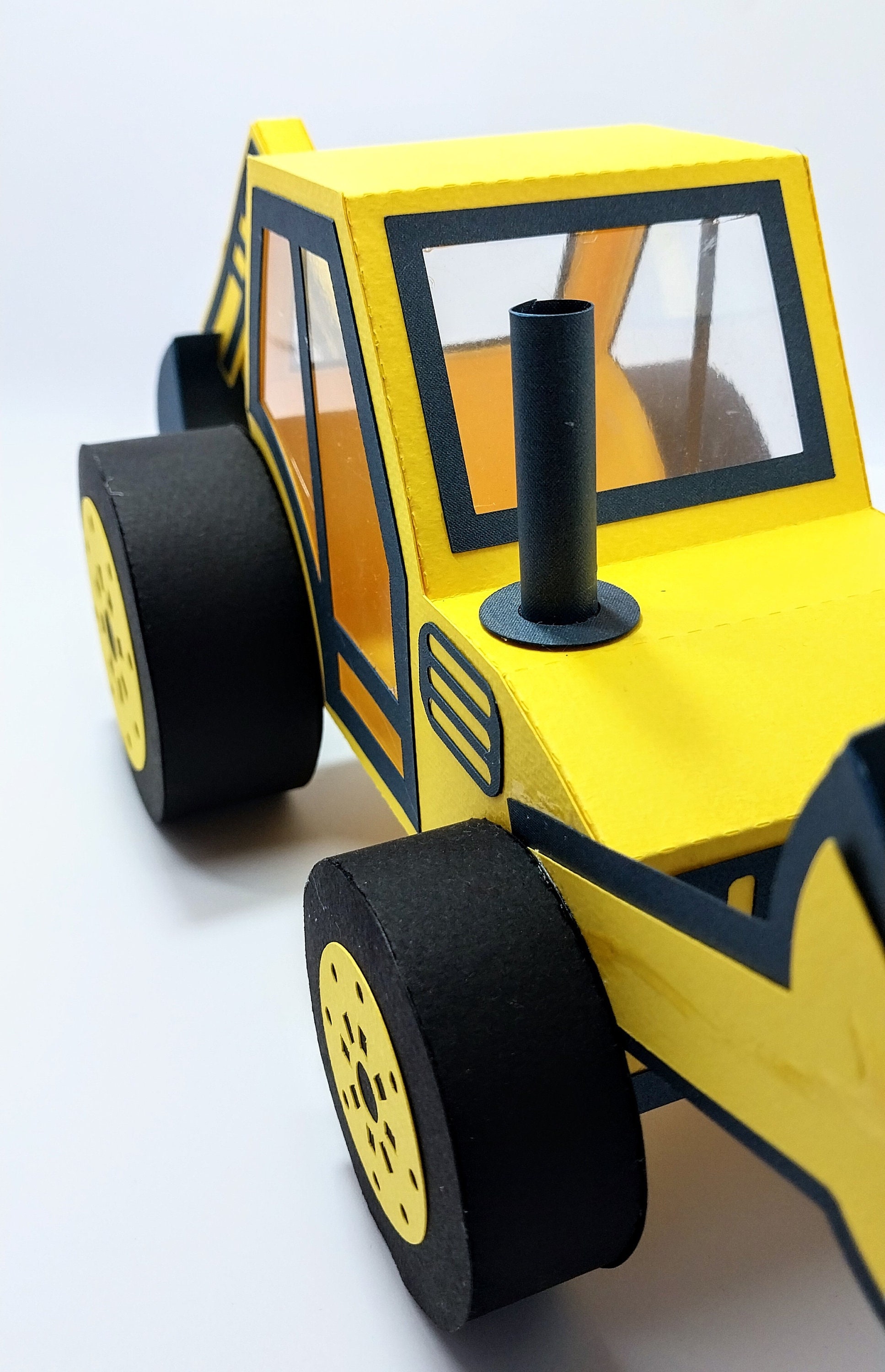 3D BLACKHOE MACHINE SVG Laser Cut File Construction Files Svg - Etsy ...