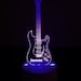 Personalised Guitar Night Light | Fender Stratocaster | LED Light ...