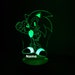 Personalised Sonic Night Light | Sonic Hedgehog | Kids Bedroom | Boys ...