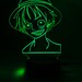 Personalised One Piece Anime Light L Night Light | Luffy | Anime Gift ...