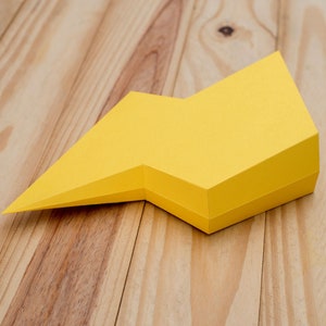 Thunder Template, Thunder Papercraft, Low Poly, DIY Thunder, Printable ...