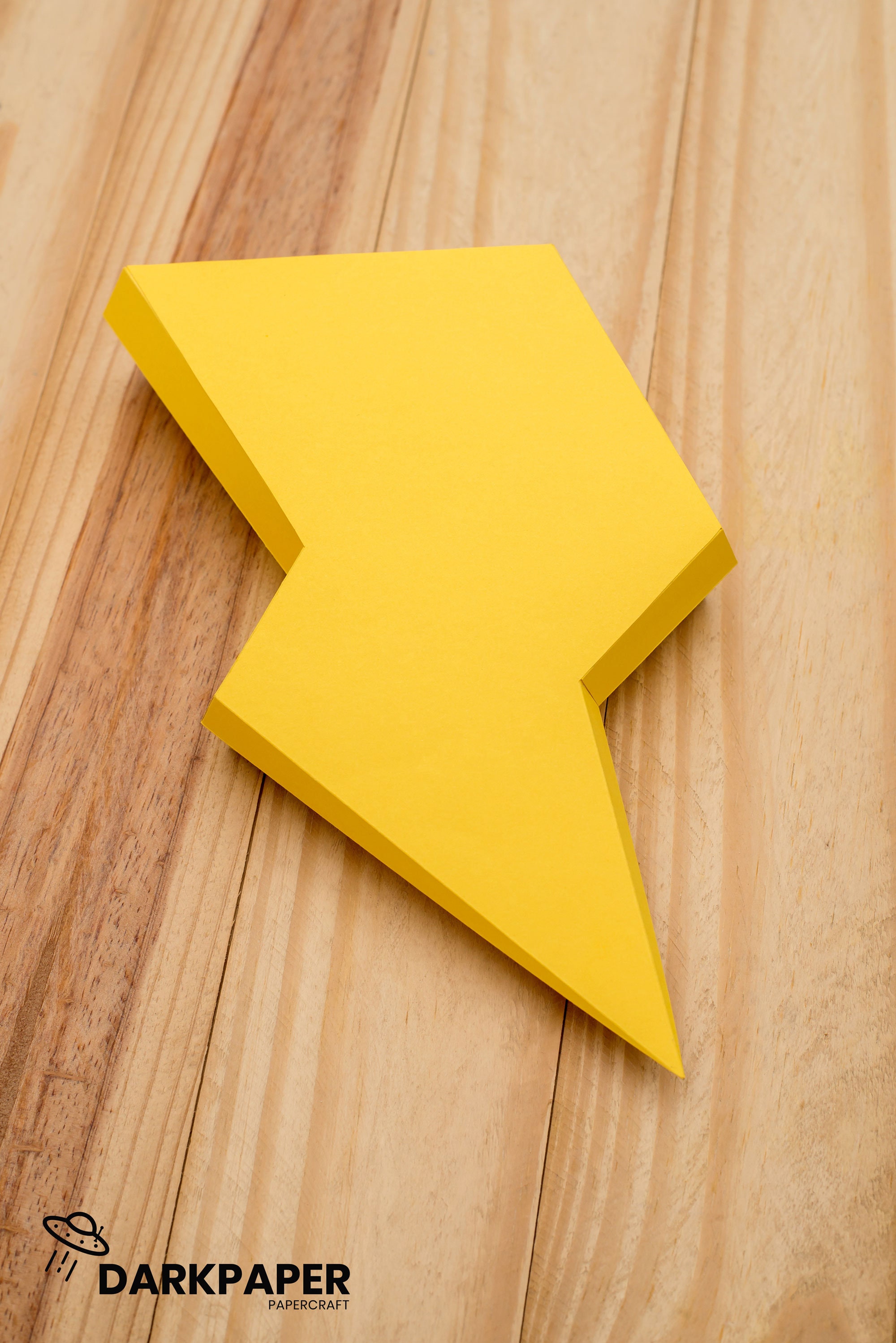 Thunder Template, Thunder Papercraft, Low Poly, DIY Thunder, Printable ...