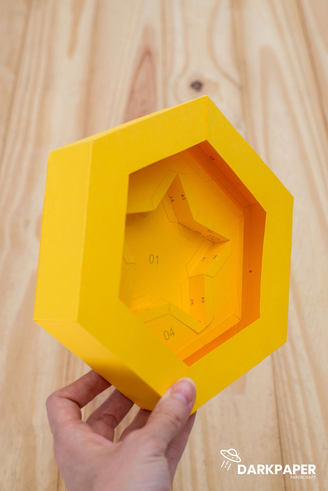 Game Coin Template Star Game Coin Papercraft Low Poly - Etsy