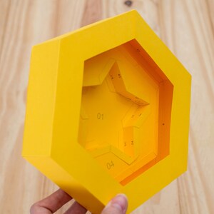 Game Coin Template, Star Game Coin Papercraft, Low Poly, Printable ...