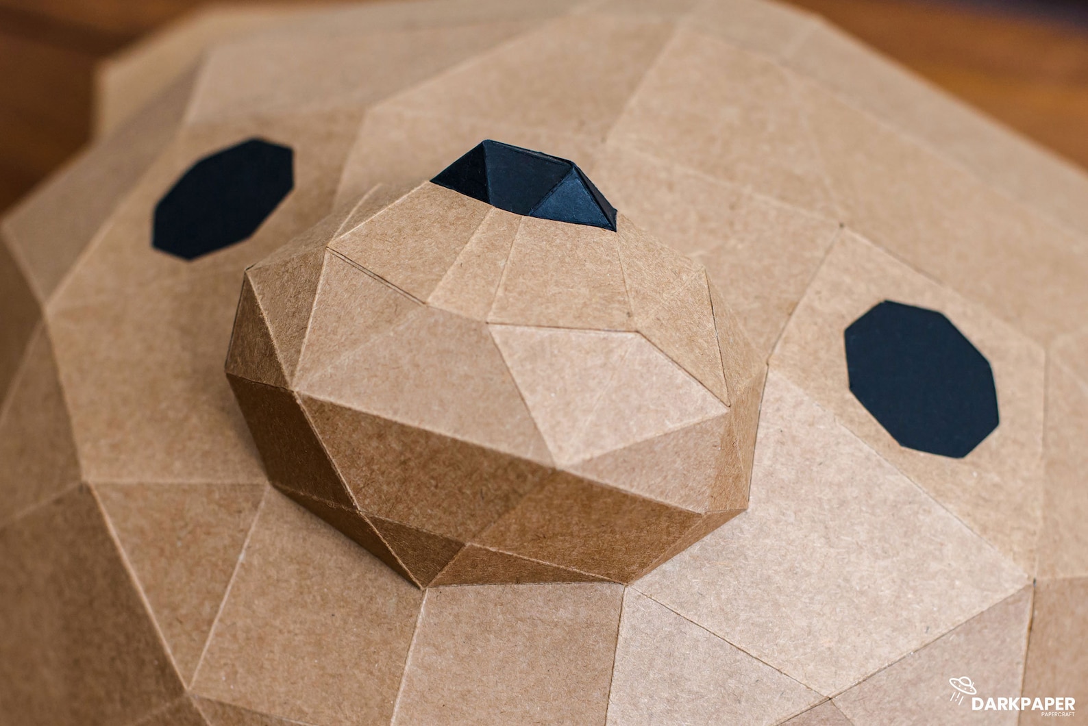 Papercraft Bear Head Cartoon Bear Head Template Bear Head - Etsy