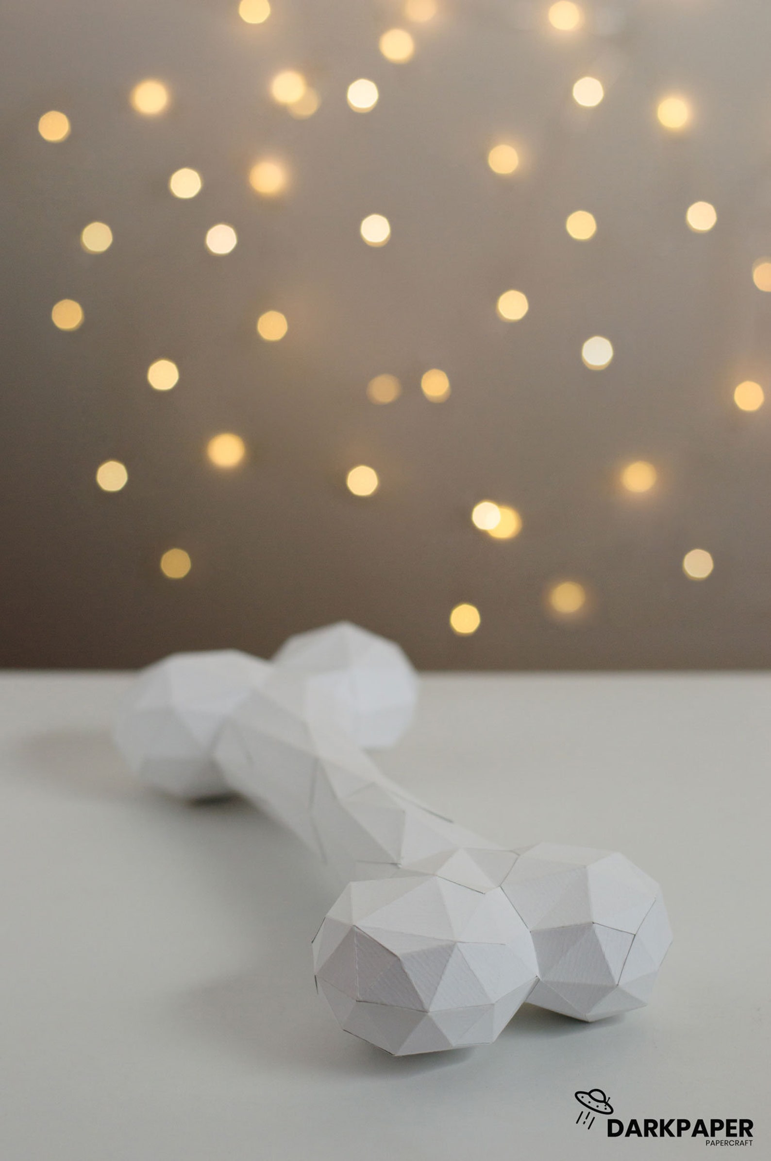 Bone Papercraft Template DIY Papercraft Bone Low Poly DIY | Etsy Canada