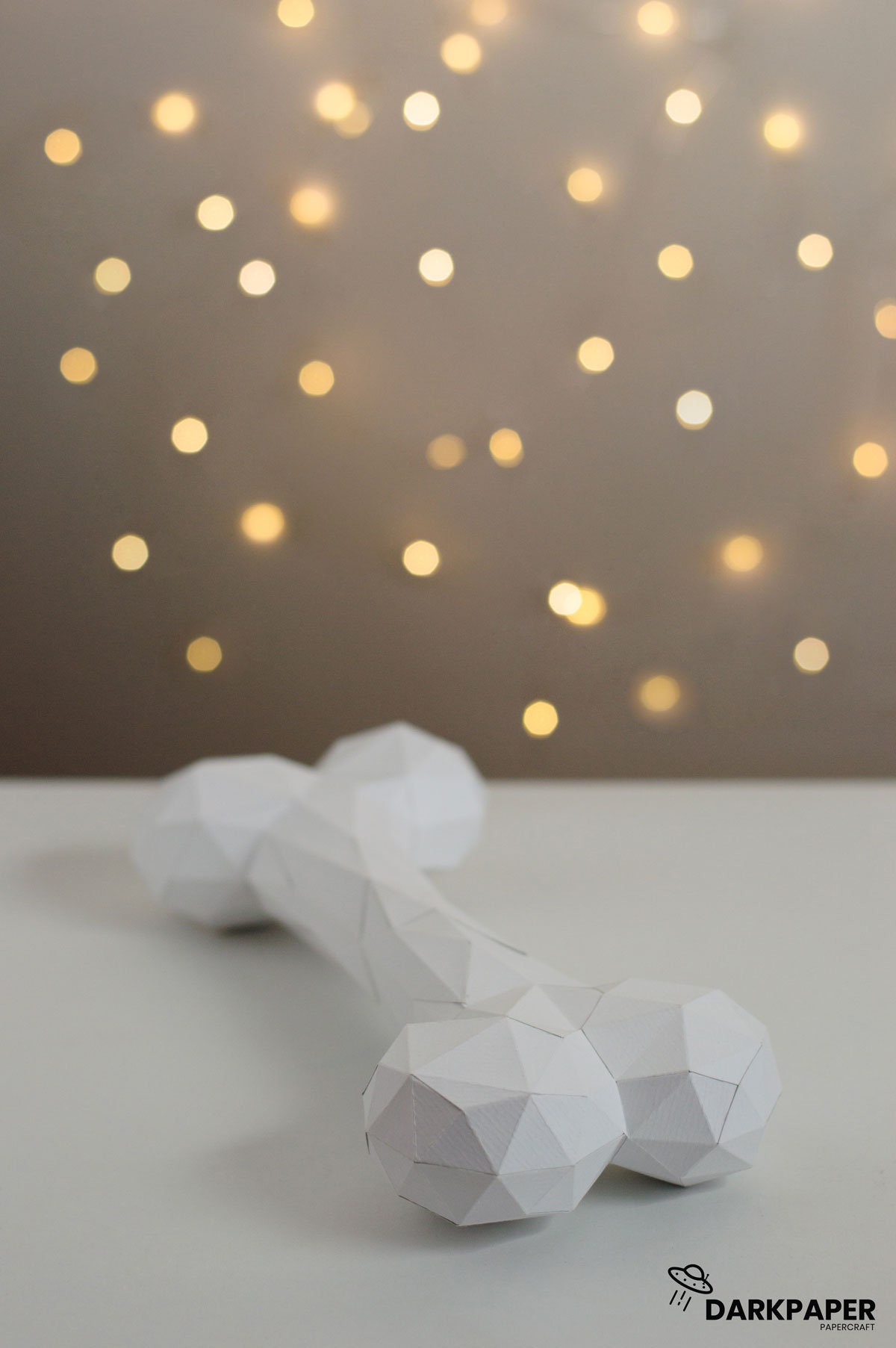 Bone Papercraft Template DIY Papercraft Bone Low Poly DIY - Etsy Canada