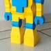 Vintage Robot Papercraft Template, DIY Papercraft, Low Poly, DIY Robot ...
