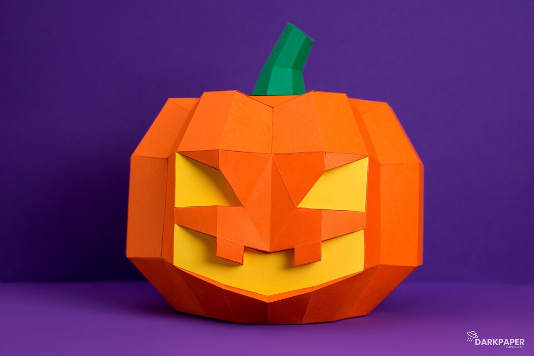 Papercraft Pumpkin, Pumpkin Box, Helloween Decor, Helloween, Papercraft ...