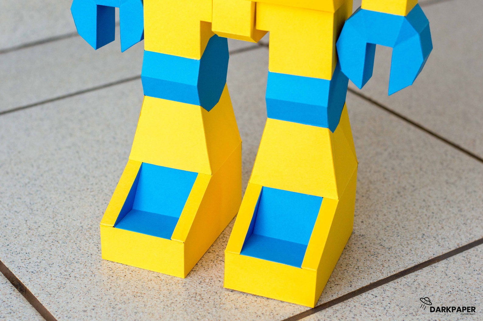 Vintage Robot Papercraft Template DIY Papercraft Low Poly - Etsy