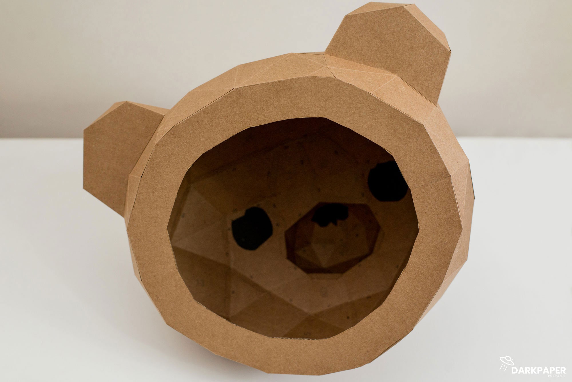 Papercraft Bear Head Cartoon Bear Head Template Bear Head - Etsy