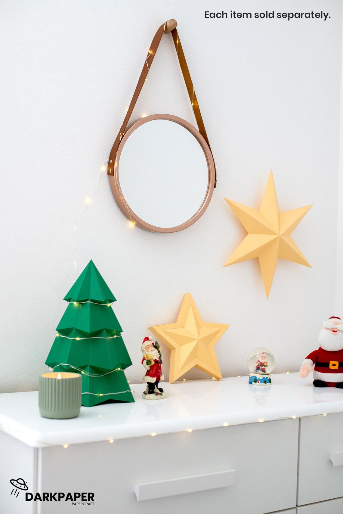 Star Template Star Papercraft Papercraft Christmas - Etsy