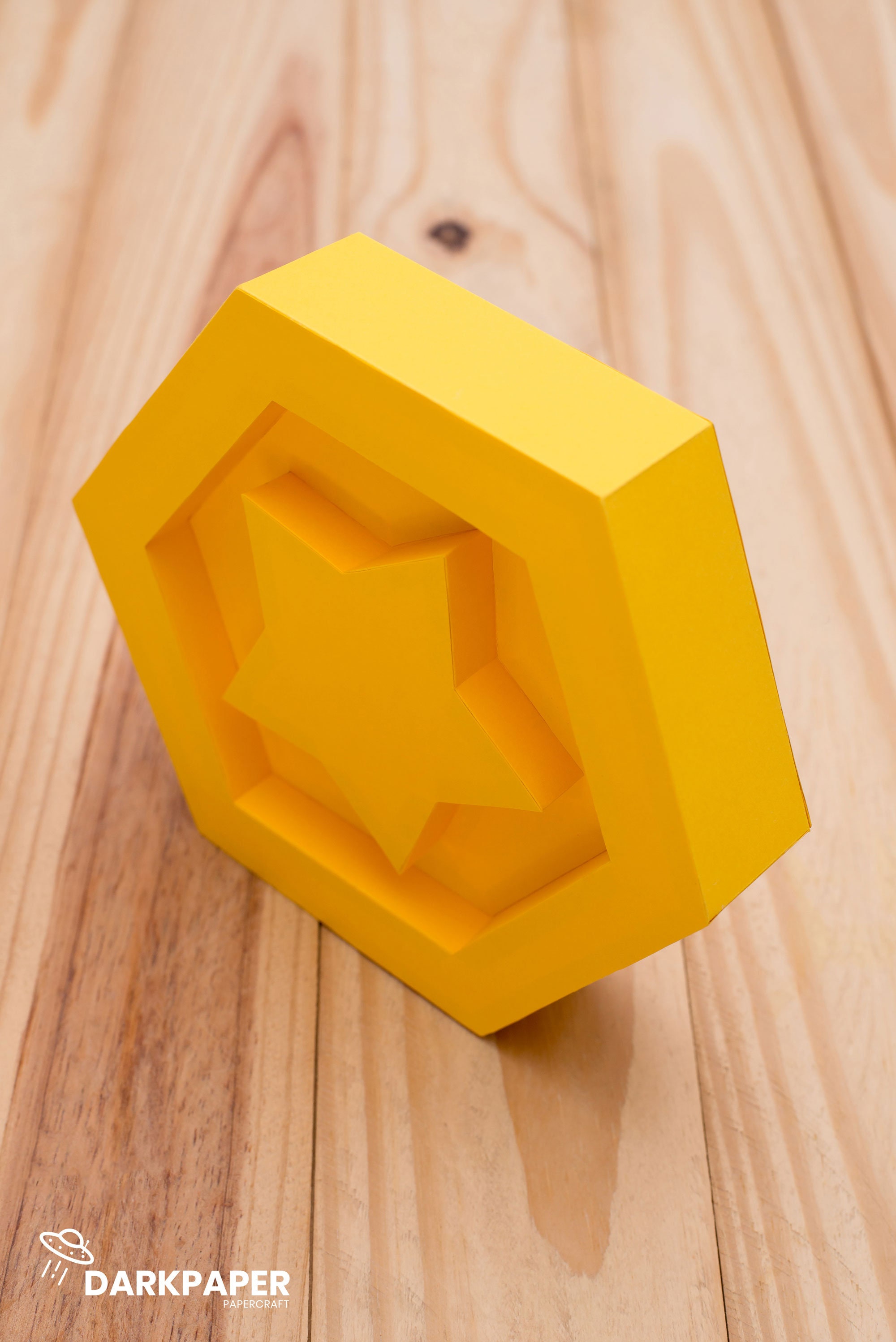 Game Coin Template Star Game Coin Papercraft Low Poly - Etsy