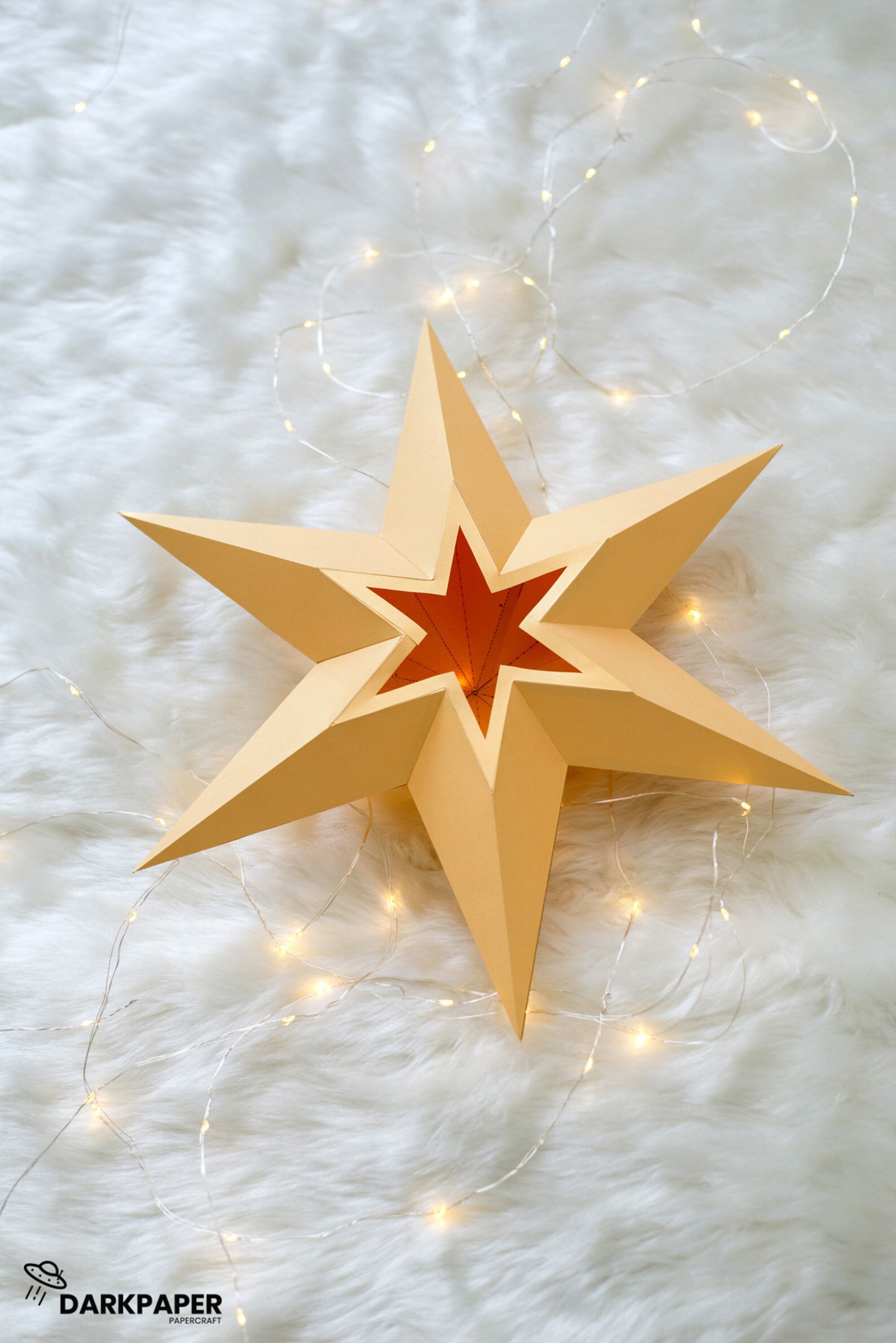 Star Template Star Papercraft Papercraft Christmas - Etsy