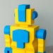 Vintage Robot Papercraft Template, DIY Papercraft, Low Poly, DIY Robot ...