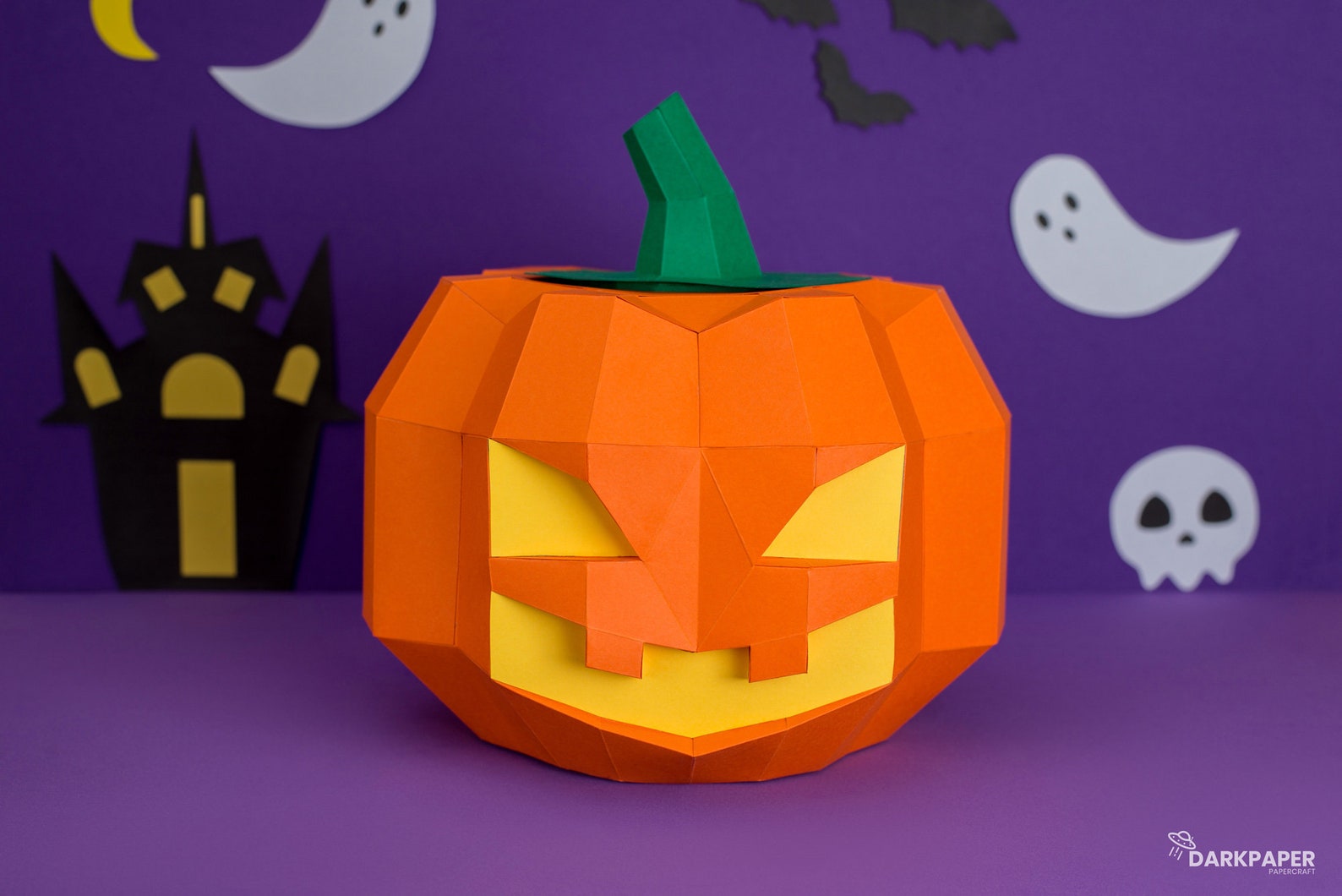 Papercraft Pumpkin, Pumpkin Box, Helloween Decor, Helloween, Papercraft ...
