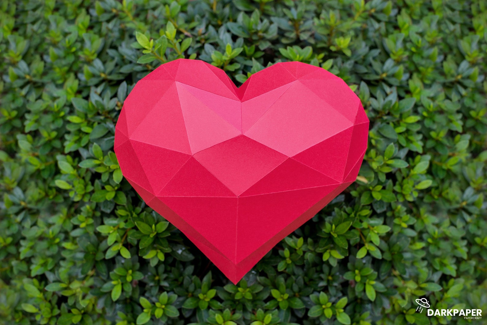 Papercraft Heart, Low Poly Heart, DIY Valentine's Day, DIY Gift ...