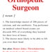 Orthopedic Surgeon Definition Sticker, Ortho Sticker, Gifts for Doctors ...