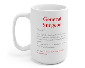 General Surgery Definition Sticker, Surgeon Laptop, Gifts for Doctors ...