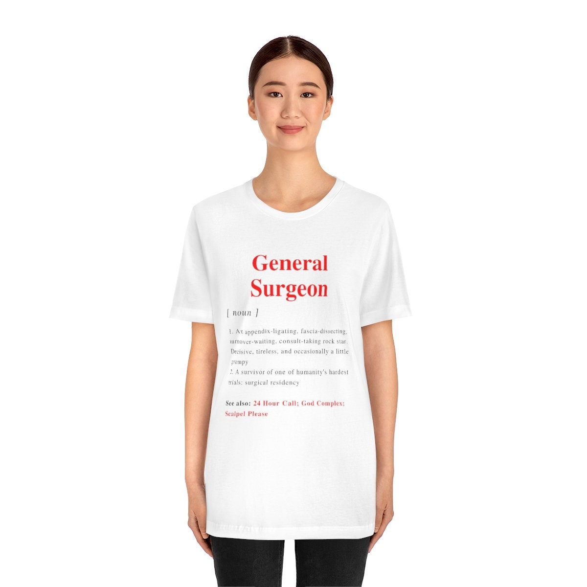 General Surgery Definition Unisex T-shirt, Surgeon Shirt, Gifts for ...