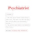 Psychiatrist Definition Sticker, Psychiatry Laptop, Gifts for Doctors ...
