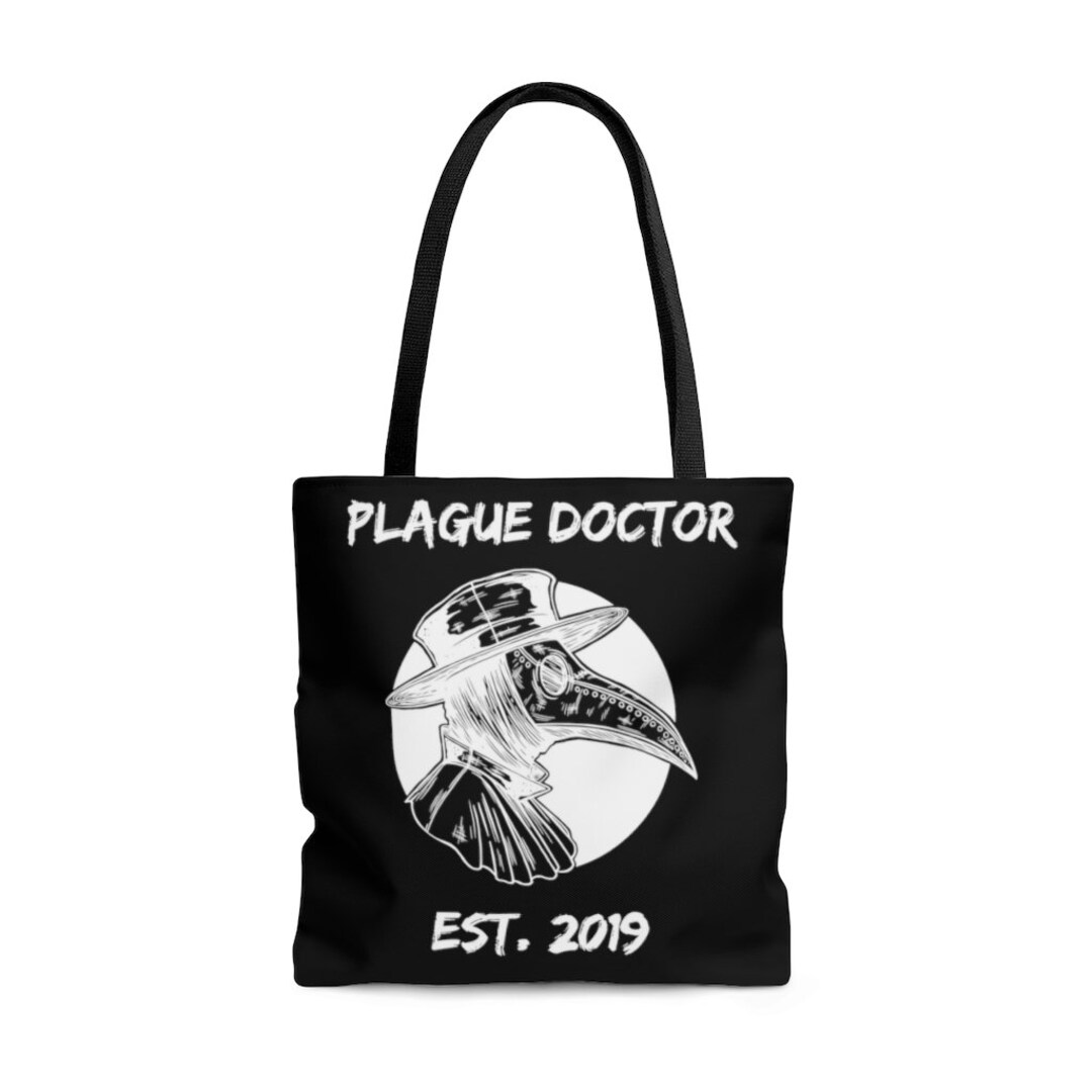 Plague Doctor Tote Bag, Emergency Medicine Work Bag, Hospitalist ...