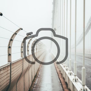 Bristol Print: Clifton Suspension Bridge - Mist - Etsy