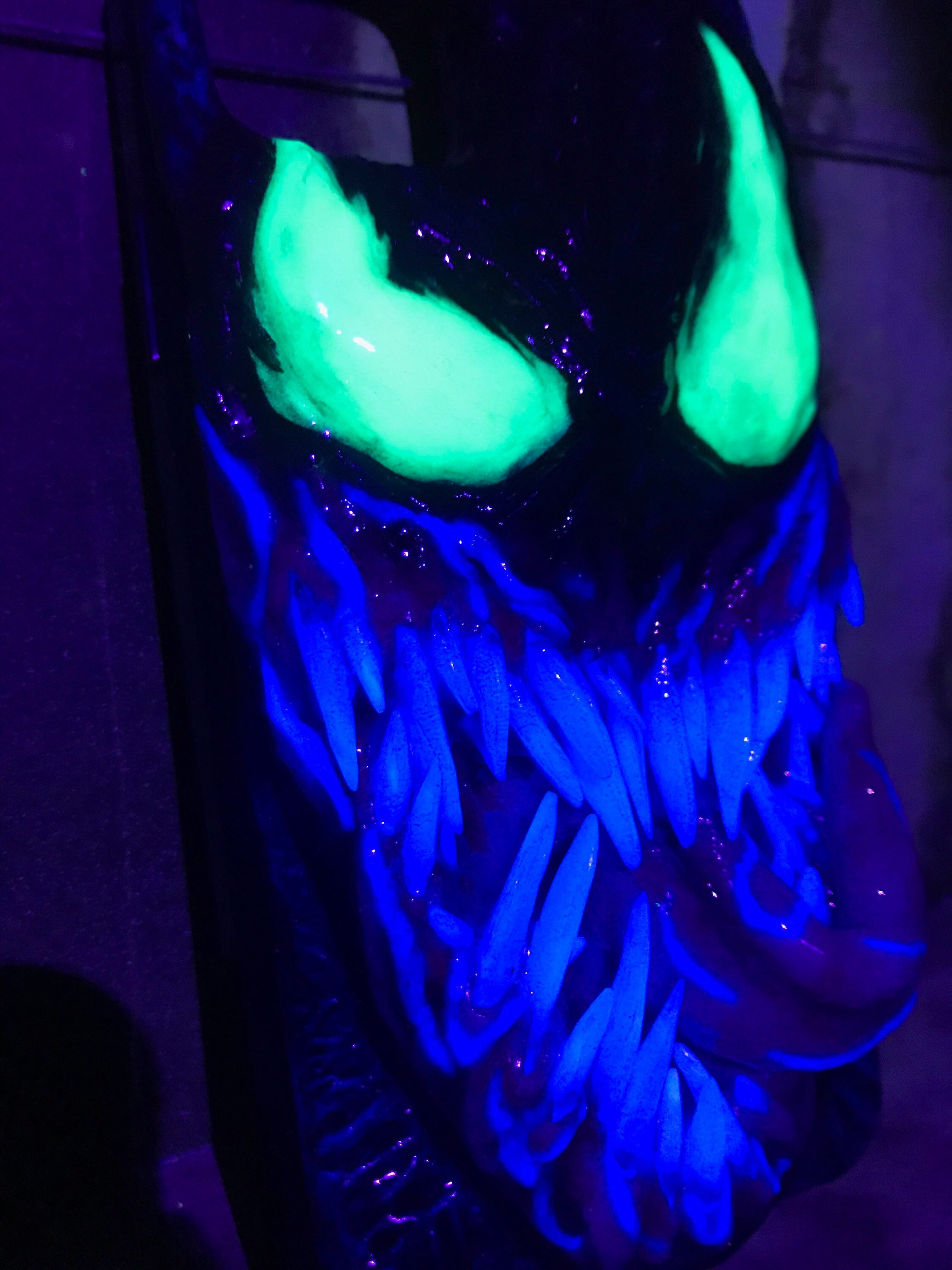 Custom Venom symbiote inspired OOAK Made to Order Phone Case | Etsy