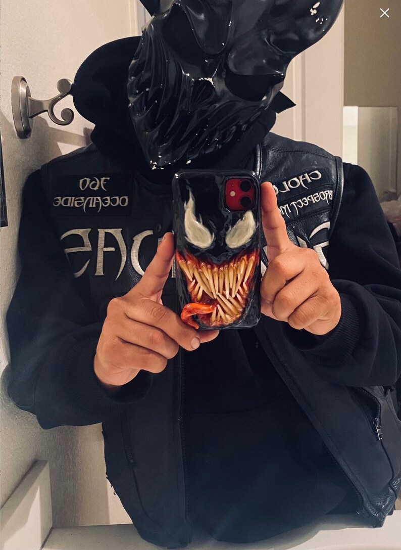 Custom Venom Symbiote Inspired OOAK Made to Order Phone Case Cover for ...