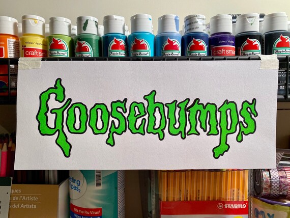 Goosebumps Print - Etsy