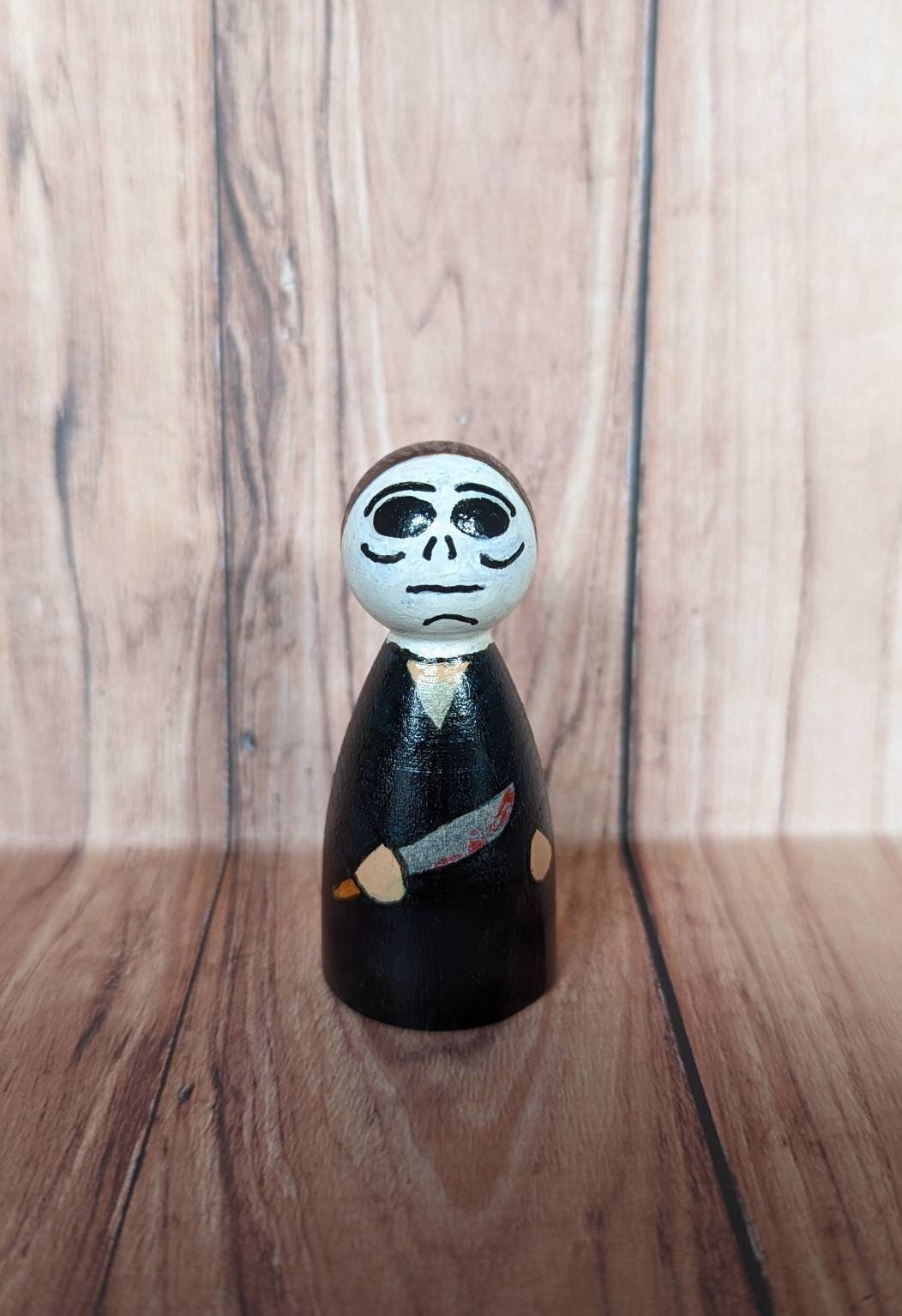 Slasher Horror Movie Character Peg Dolls Halloween - Etsy