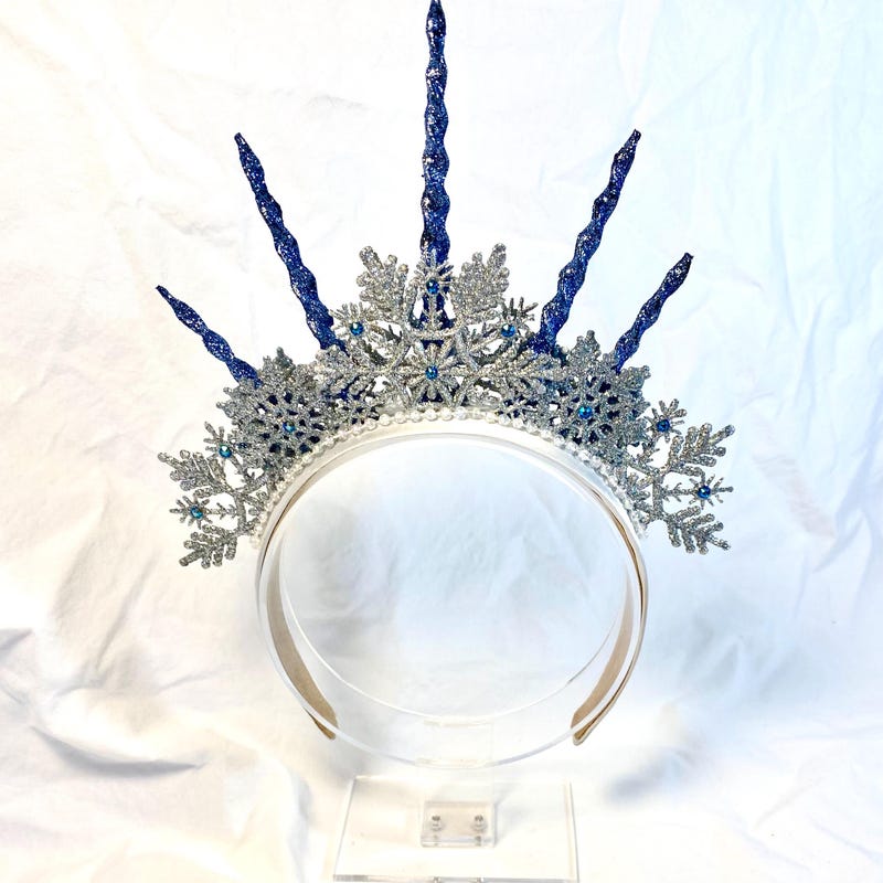 Snowflake Tiara - Etsy
