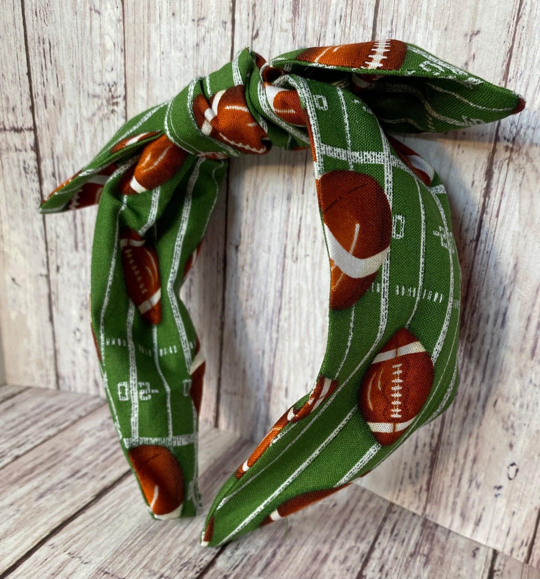Football Headband Football Field Headband Sports Headband - Etsy