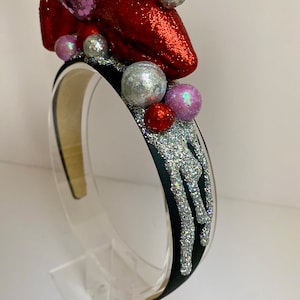 Valentines Day Headband, One of a Kind Headband, Hearts Headband ...