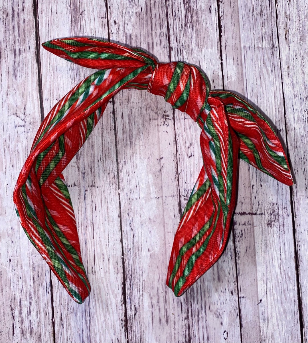 Peppermint Stick Headband, Candy Cane, Christmas Headband, Christmas ...