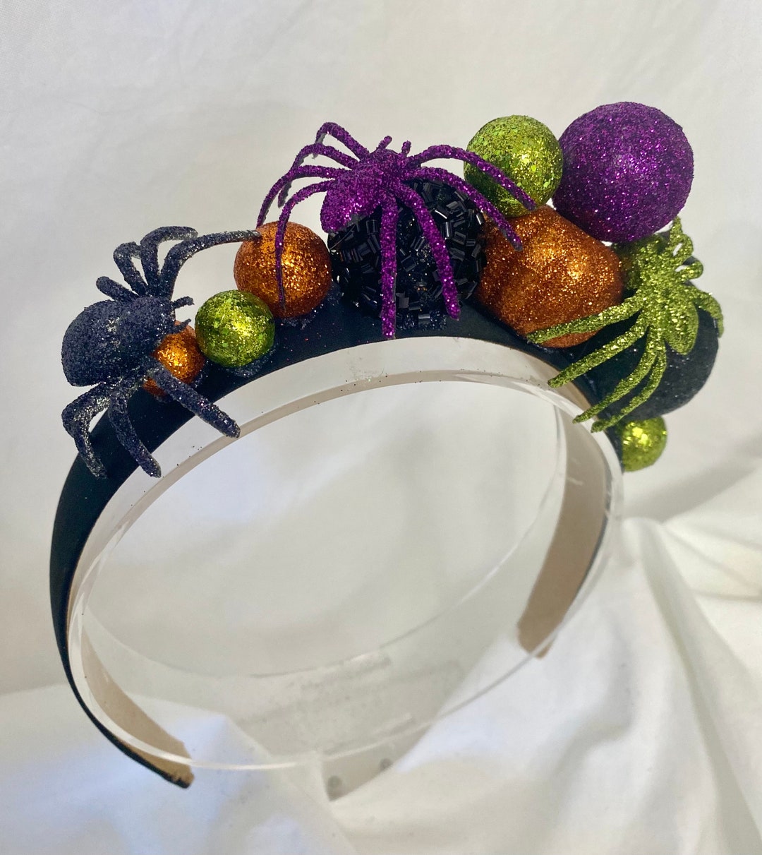 Halloween Headband, Spider Crown, Spooky Headband, Gothic Headband ...