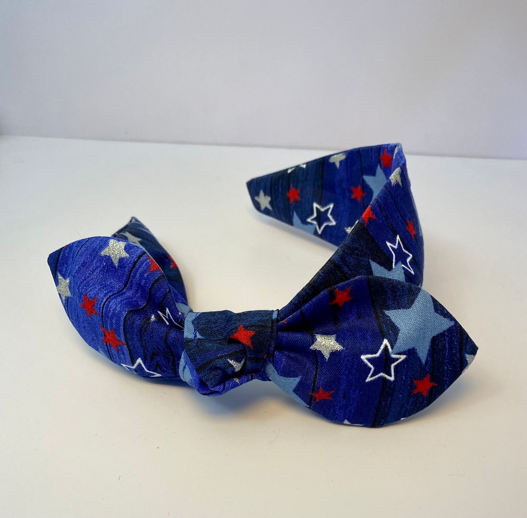 USA Headband, Fourth of July Headband, Patriotic Headband, Red White ...