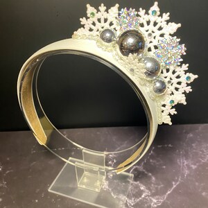 Snowflake Headband, Snowflake Crown, Snow Queen, SPARKLE Snowflake ...