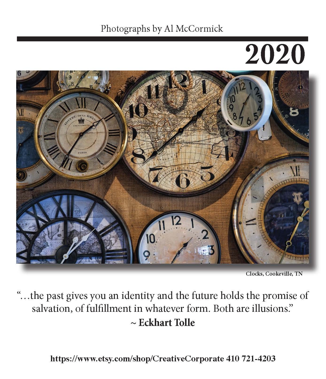 2020 Calendar / Desktop Calendar / Beautiful Photographs / Quotations ...