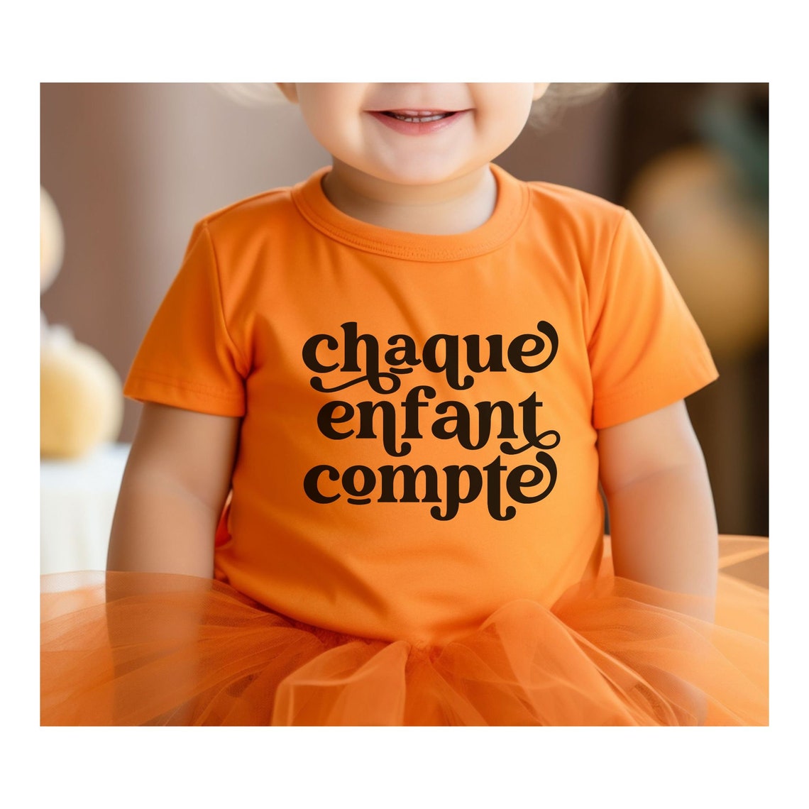 Chaque Enfant Compte SVG, Every Child Matters SVG, Orange Shirt Day ...