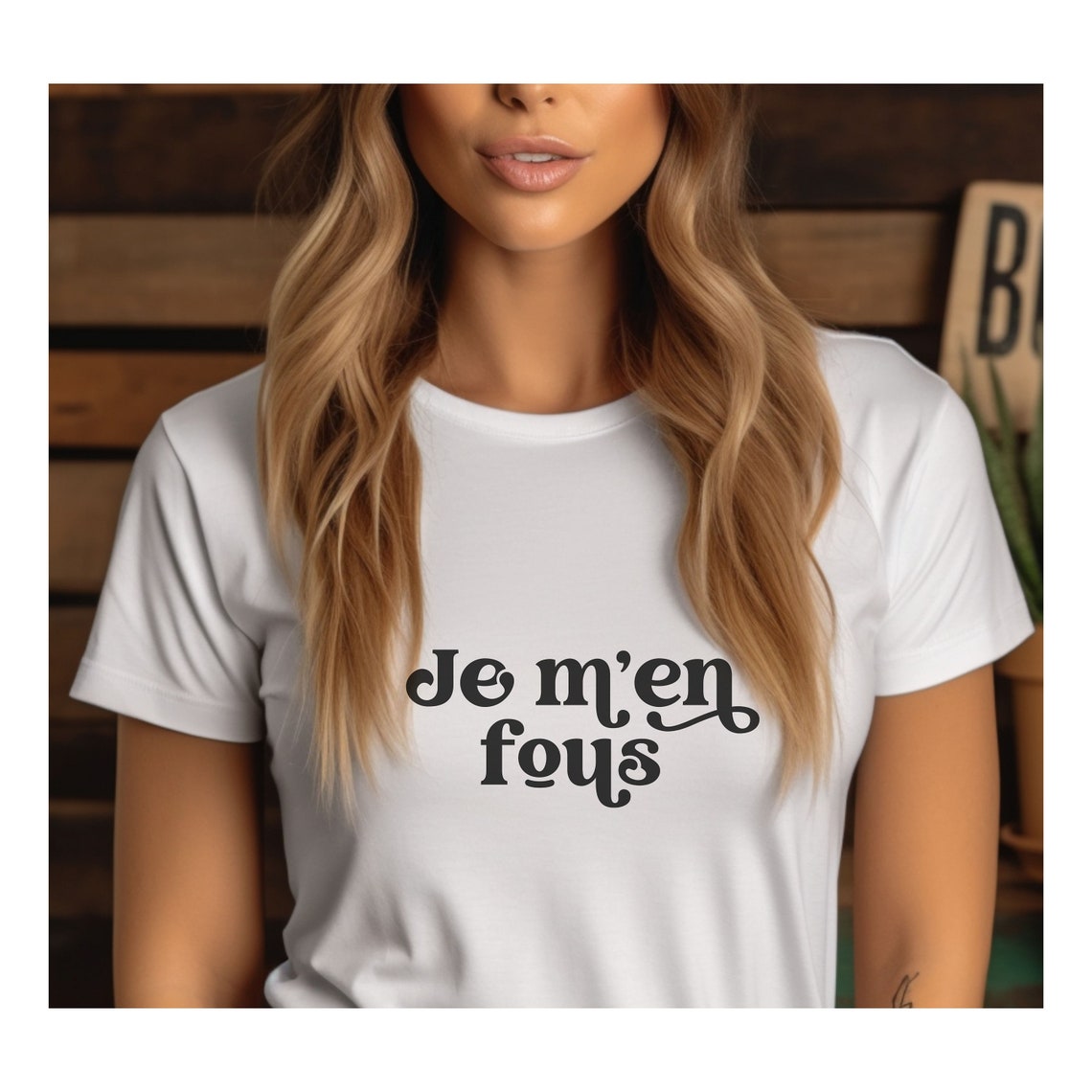 Je M’en Fous SVG, French Saying Shirt, Je M'en Fous Printable, French ...