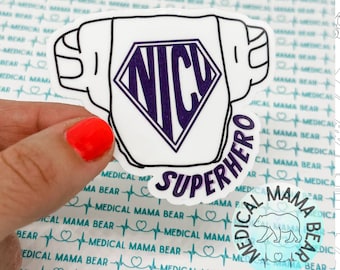 NICU Nurse Sticker NICU Nurse Gift Nursing School Bumper - Etsy