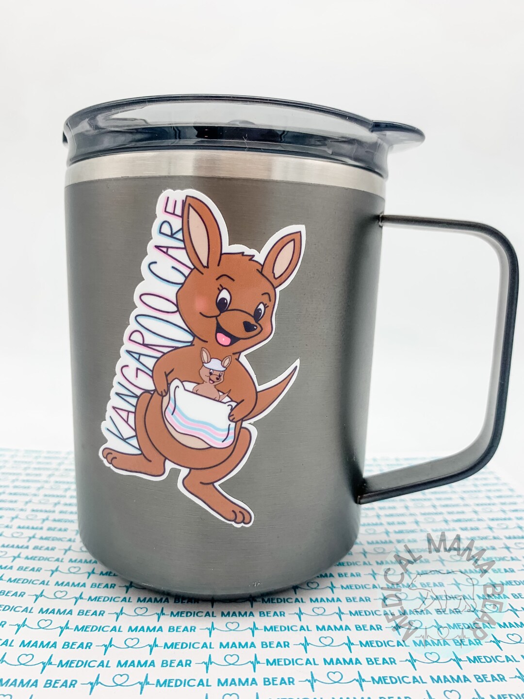 Kangaroo Care Sticker Nicu Mom Dad Preemie Micropreemie Nicu Nurse Sticker Hand Drawn Sticker