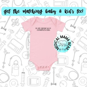 In My Medical Mom Era T-shirt Medical Mama Tee Medically Complex ...